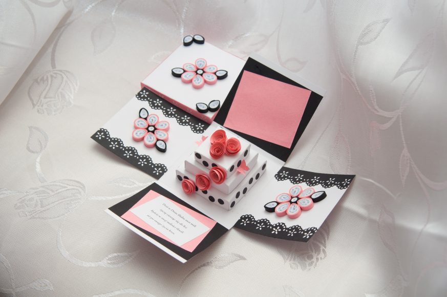 Wedding exploding box - Paper Paradise