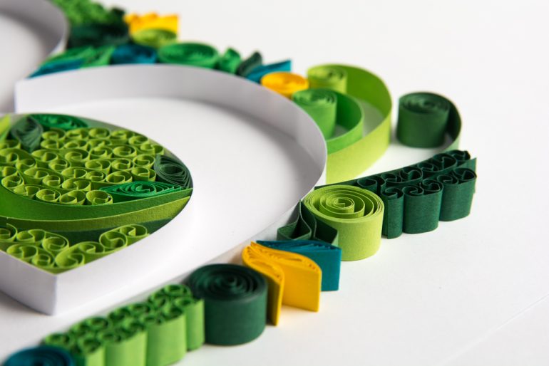 Shades of green - Paper Paradise