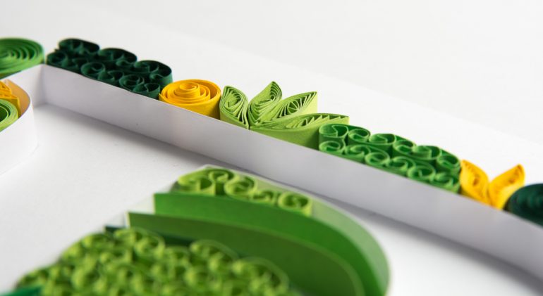 Shades of green - Paper Paradise
