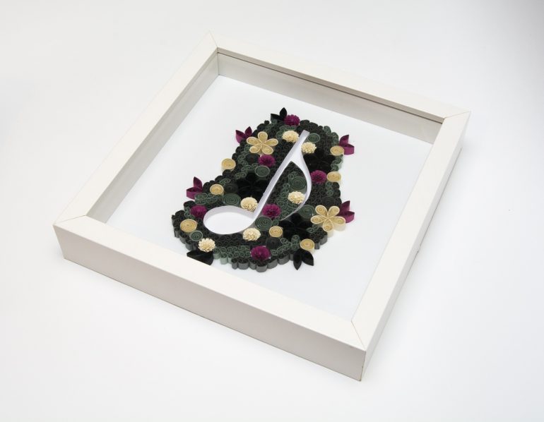 Quilled Musical Note - Paper Paradise