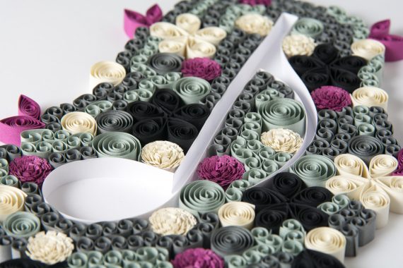 Quilled Musical Note - Paper Paradise