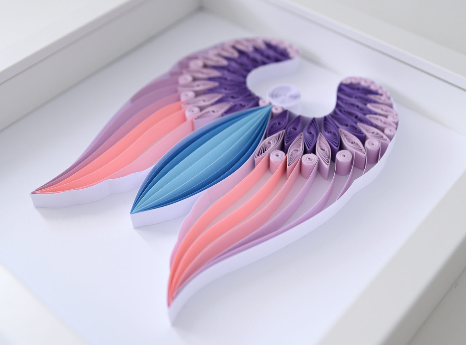 Unique Angel Wall Art - Modern Paper Art - Paper Paradise